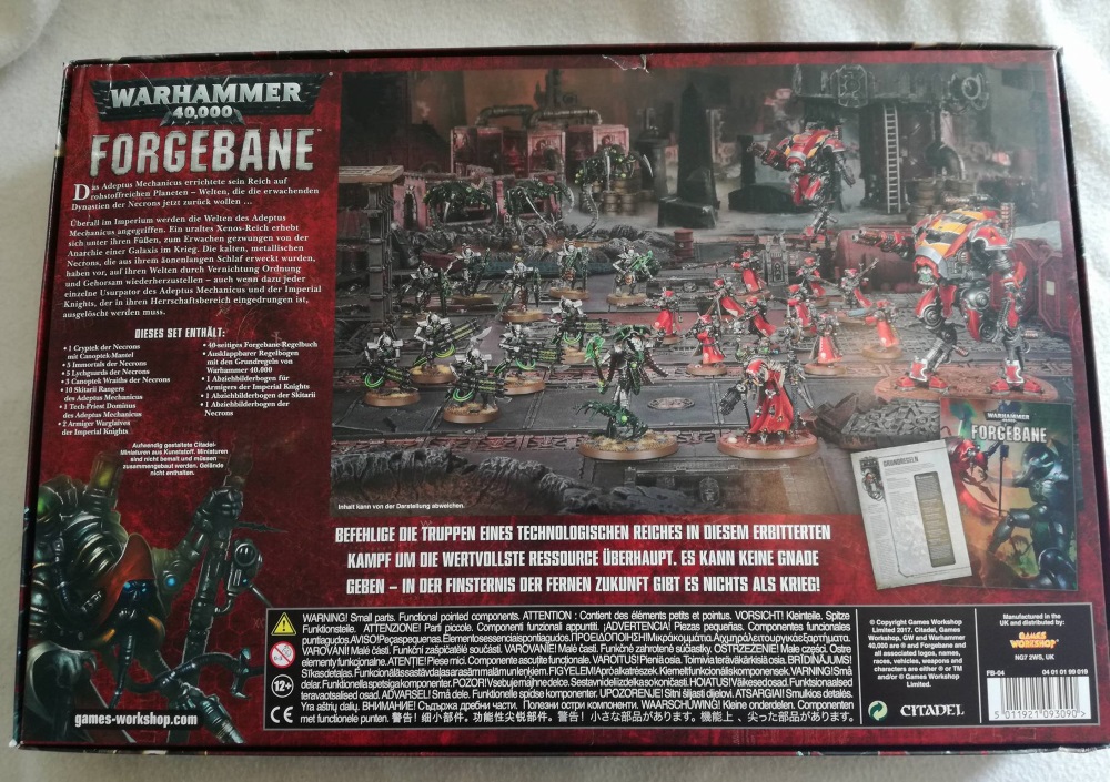 Rezension: Forgebane - Krieg der Maschinen (Warhammer 40K)