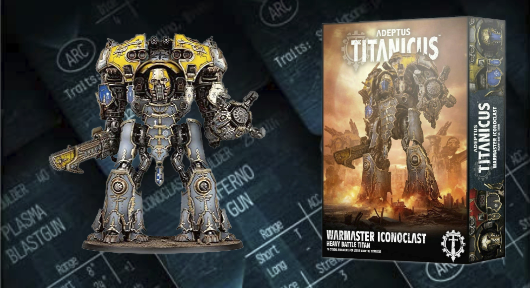 Rezension: Adeptus Titanicus Warmaster Iconoclast Battle Titan –Die ...