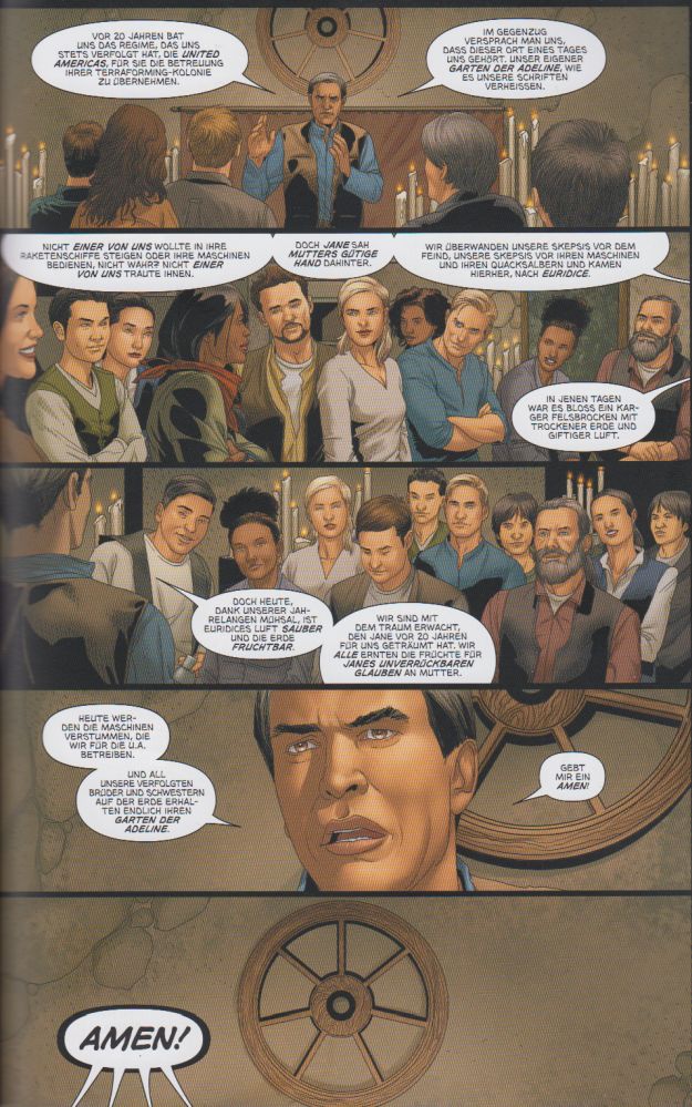 Rezension: Alien 2 – Erweckung (Marvel/Panini Comics) Aliens vs. Amish ...