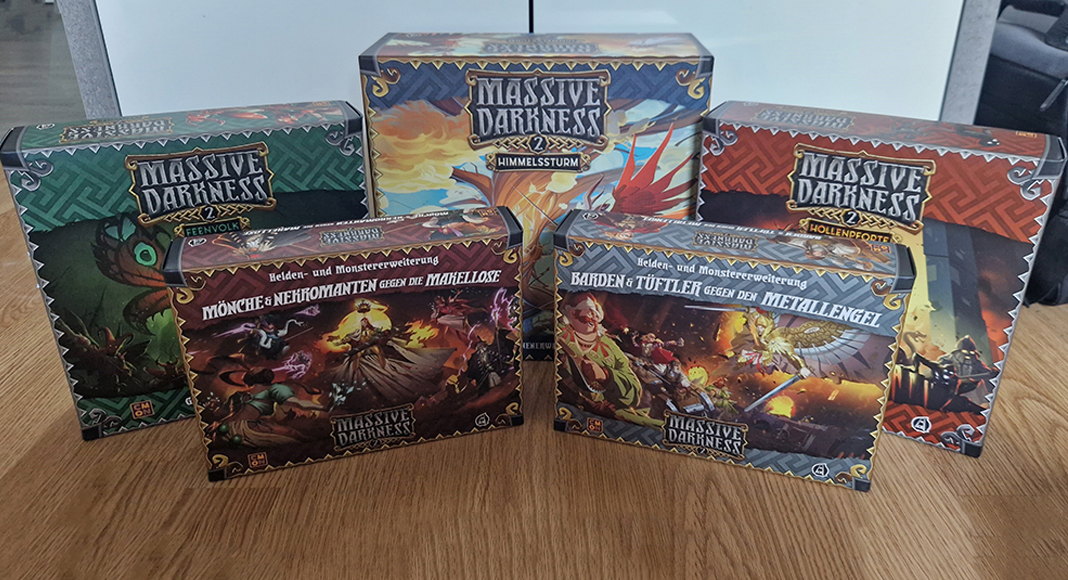 Rezension: Massive Darkness 2 – Die Erweiterungen in der Übersicht - Brettspiele