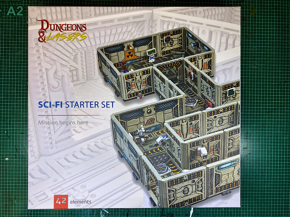 Dungeons & Lasers Sci-Fi Starter Set – Modular ohne Kleber (Rezension)